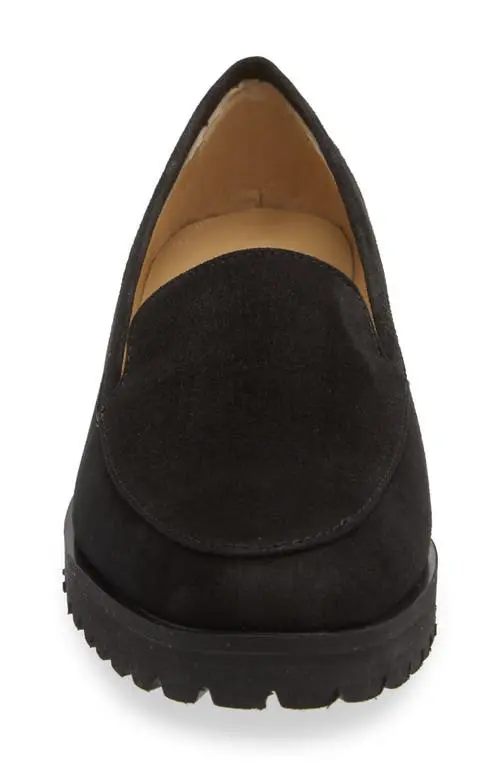 ANDREA CARRANO Carro Loafers - Black Suede