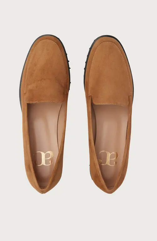 ANDREA CARRANO Carro Loafers - Cognac