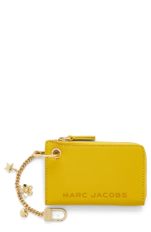 Marc Jacobs The Charm Top Zip Wallet - Joy Yellow