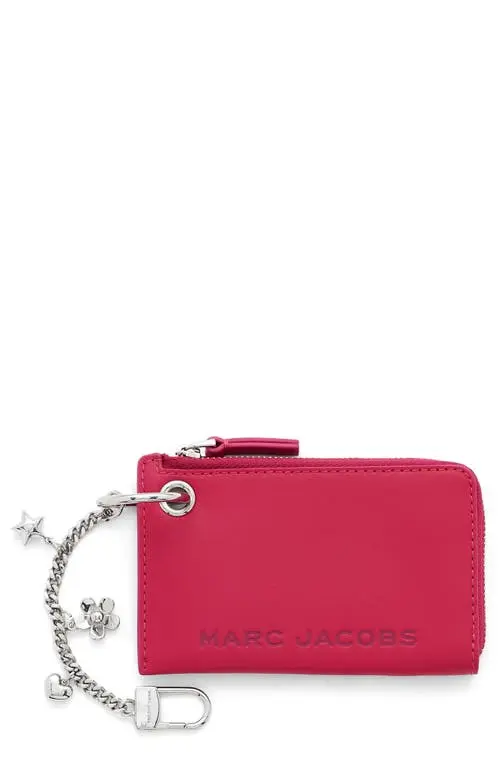 Marc Jacobs The Charm Top Zip Wallet - Raspberry Pink
