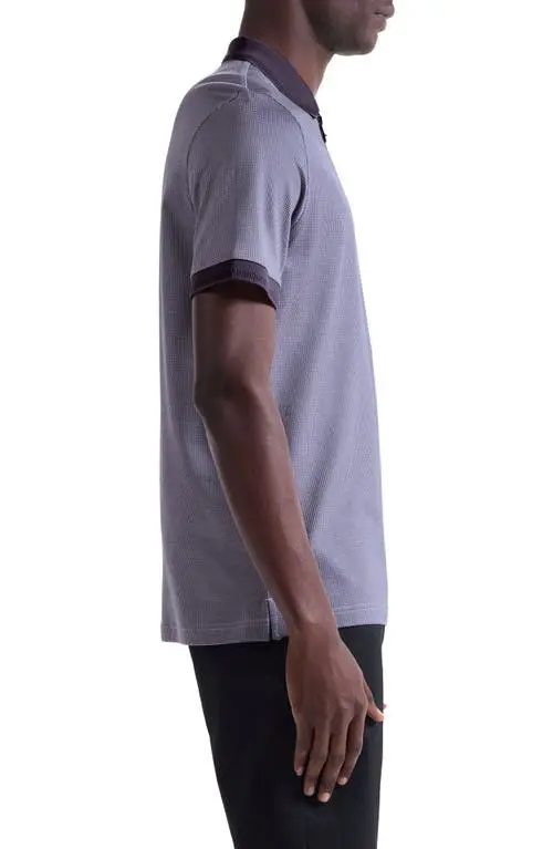 Bugatchi Quarter Zip Polo