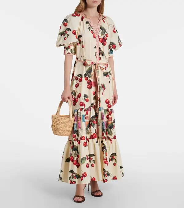 Camilla Notes From The Road Printed Cotton Shirt Dress - Multicoloured