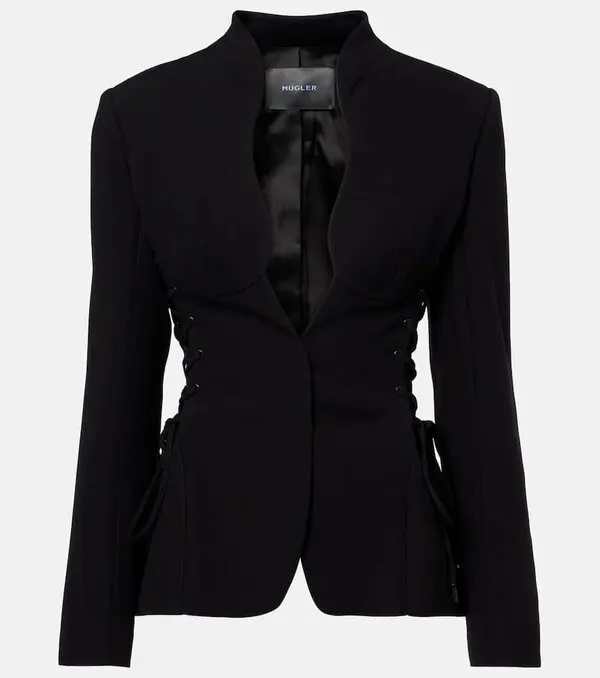 MUGLER Single-breasted Blazer