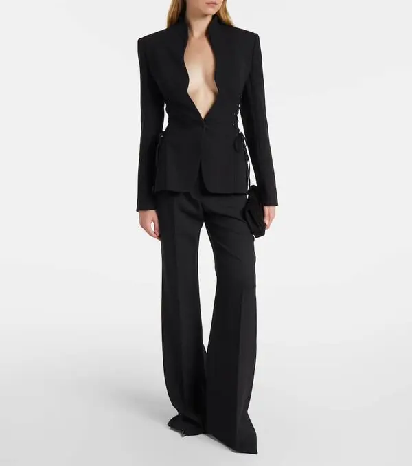 MUGLER Single-breasted Blazer