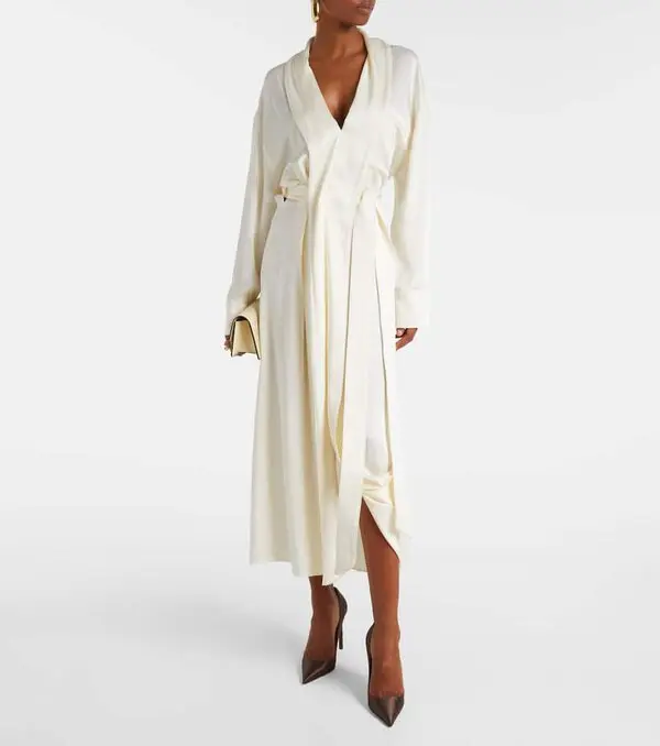 Victoria Beckham Belted Wrap Dress