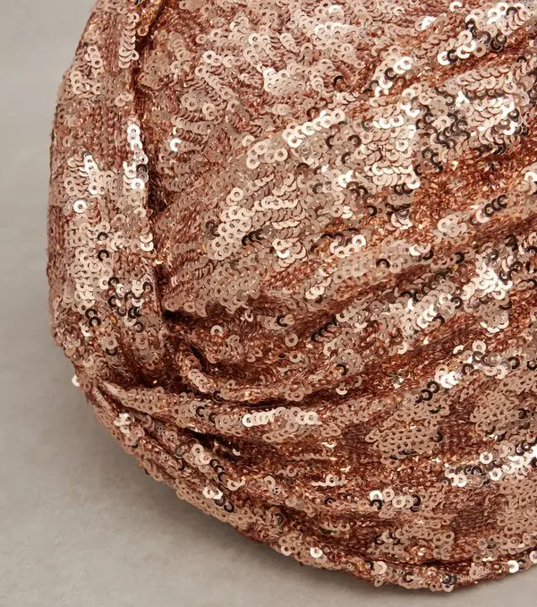 Valentino Garavani Vlogo Sequined Head Wrap