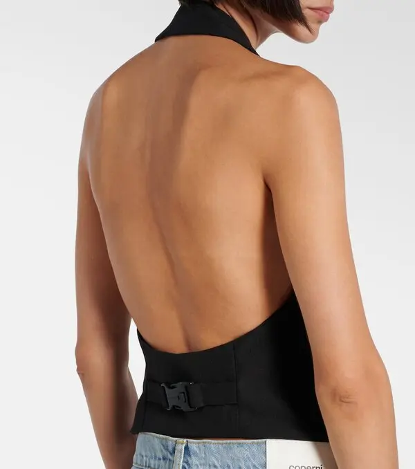 Coperni Halterneck Open-back Top