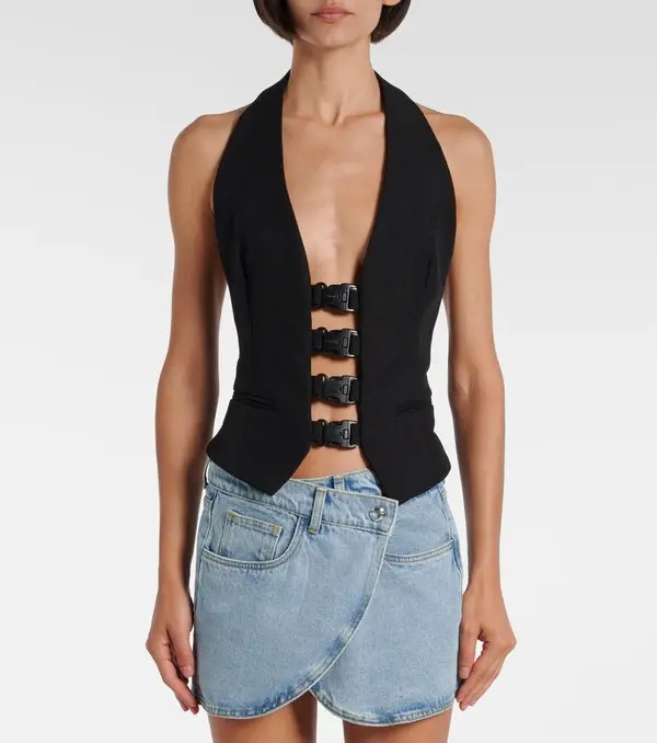 Coperni Halterneck Open-back Top