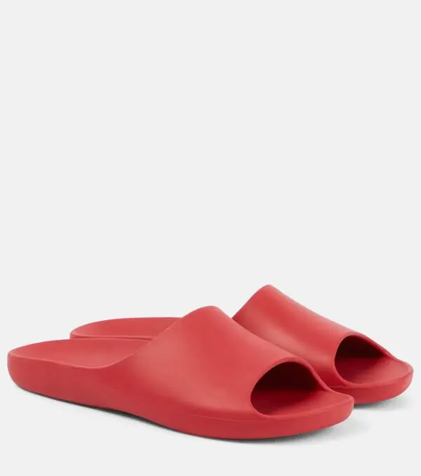 THE ROW Ama Slides - Red