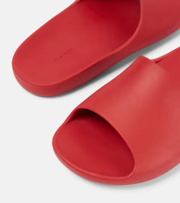THE ROW Ama Slides - Red