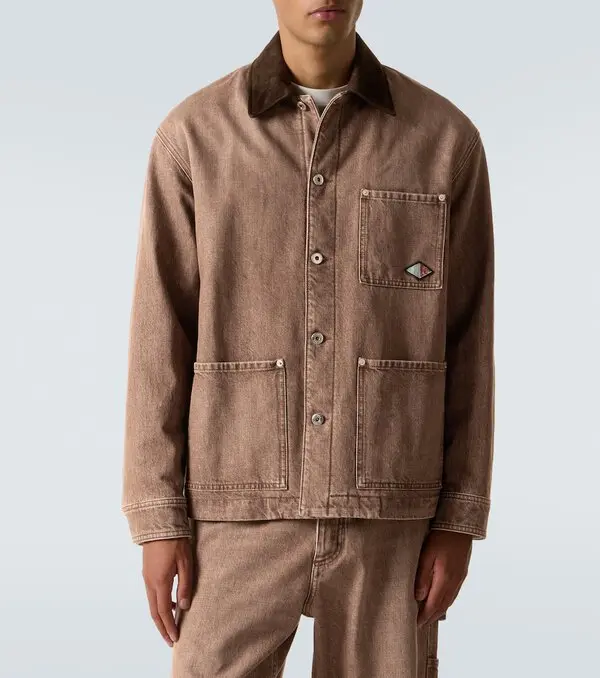 Bottega Veneta Cotton Denim Jacket - Brown