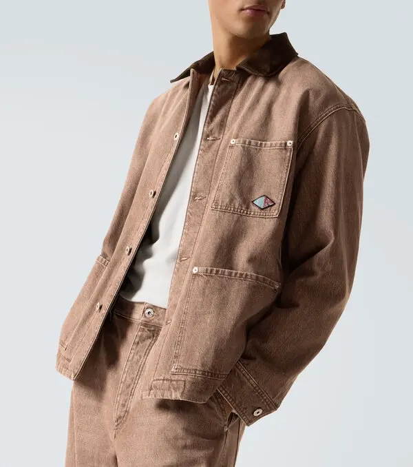 Bottega Veneta Cotton Denim Jacket - Brown