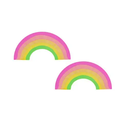 DAYDREAM SOCIETY Rainbow Eraser Pack Of 2 - Assorted Pre-pack