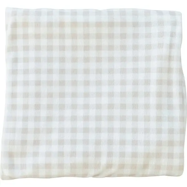 SARANONI Minky Print Swaddle - Gingham