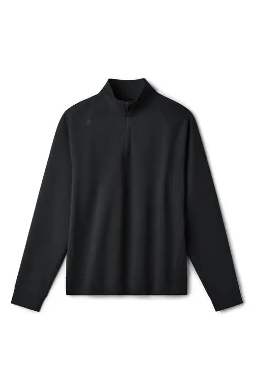 RHONE Dreamstate Quarter-zip Pullover - Pure Black