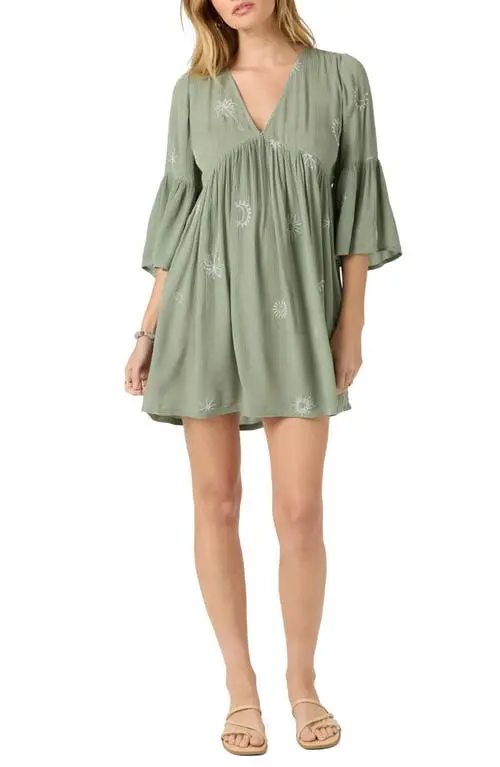 O'Neill Pennie Embroidered Minidress