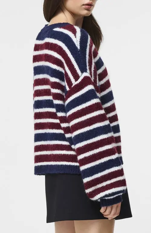 French Connection Stripe Crewneck Sweater
