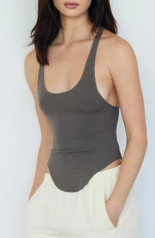 ARTLESS FOREVER Haze Racerback Tank - Slate
