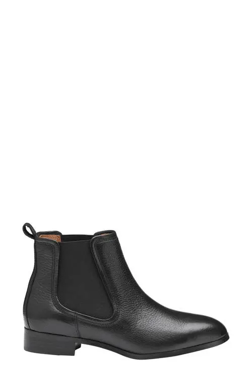 Johnston & Murphy Tinsley Chelsea Boot - Black Calfskin