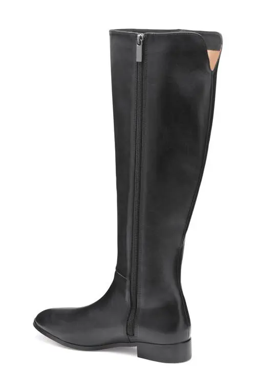 Johnston & Murphy Tinsley Riding Boots - Black Calfskin