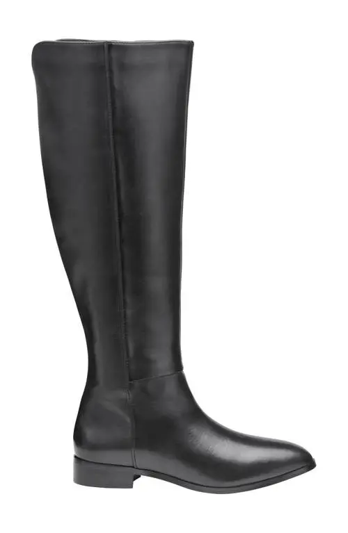 Johnston & Murphy Tinsley Riding Boots - Black Calfskin