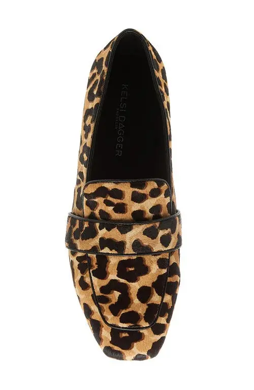 KELSI DAGGER BROOKLYN Finch Loafer Flat - Leopard