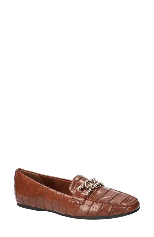 EASY WORKS BY EASY STREET Amber Loafer - Tan Croco