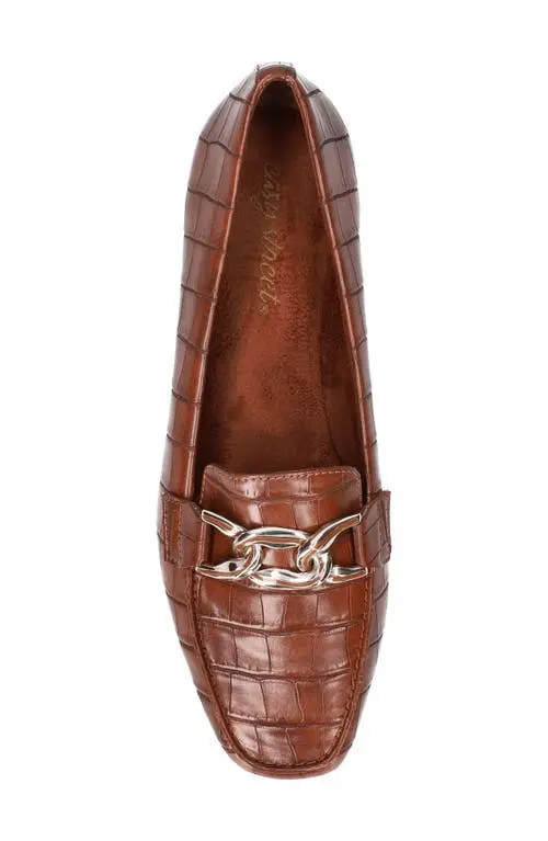 EASY WORKS BY EASY STREET Amber Loafer - Tan Croco