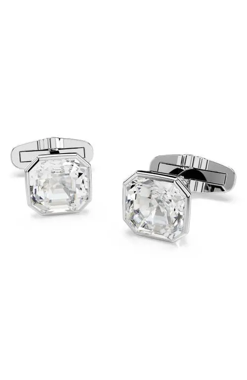 SWAROVSKI Millenia Cuff Links - Rhodium