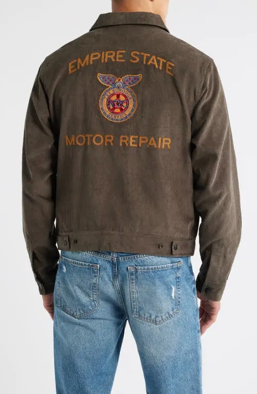 SCHOTT Empire State Cotton Corduroy Trucker Jacket
