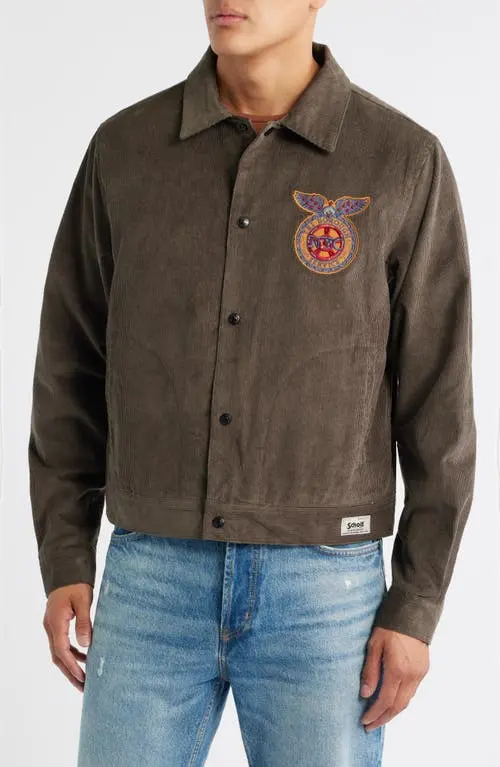 SCHOTT Empire State Cotton Corduroy Trucker Jacket