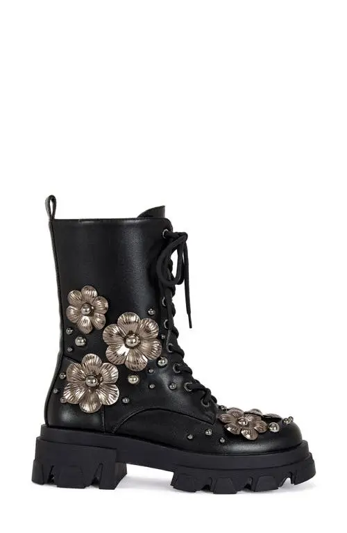 AZALEA WANG Orquidea Studded Platform Boot