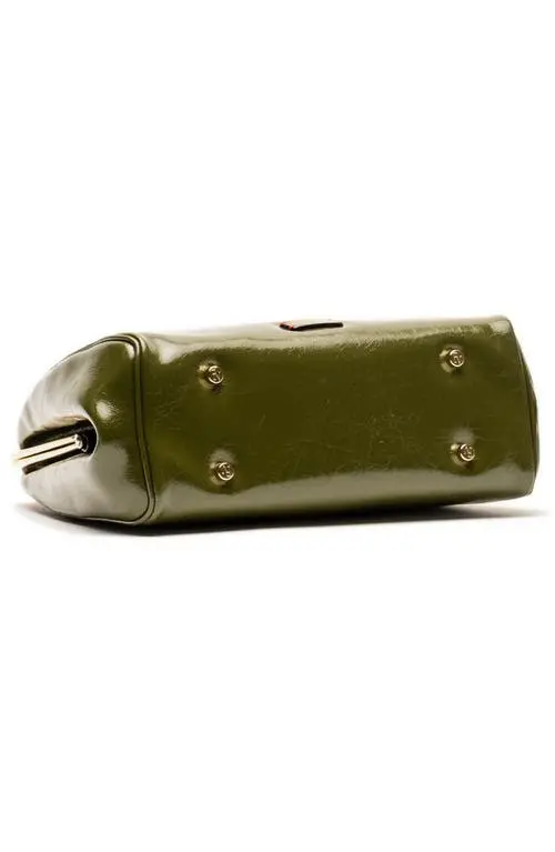 FRANCES VALENTINE Katherine Frame Leather Handbag