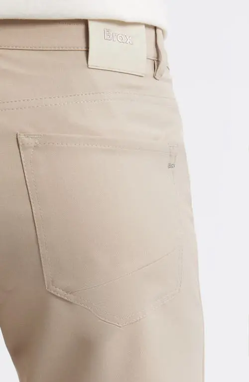 BRAX Chuck Modern Fit Five-pocket Trousers - Ivory