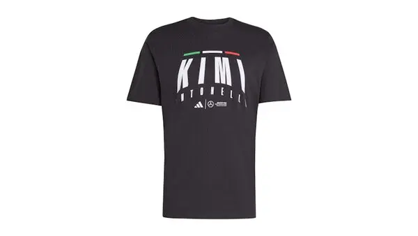 Adidas Mercedes Amg Petronas Formula Team Kimi Antonelli T-shirt - Black