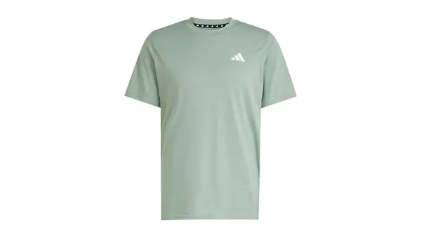 Adidas Train Essentials Feelready T-shirt - Silver Green White