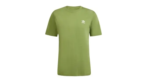 Adidas Trefoil Essentials Tee Shirt - Tech Olive