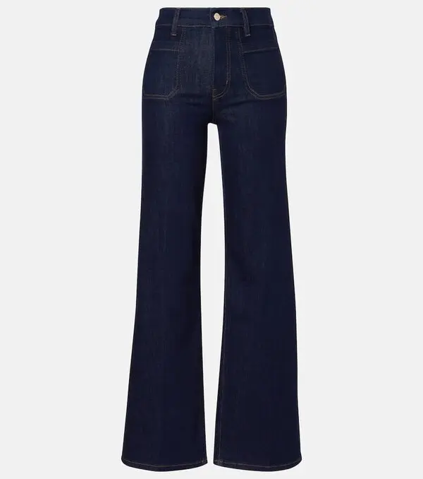 FRAME Le Slim Palazzo Wide-leg Jeans
