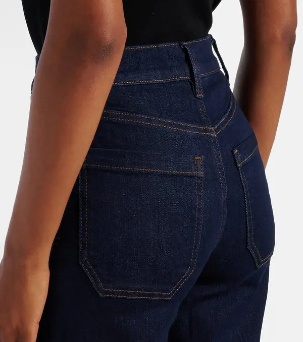 FRAME Le Slim Palazzo Wide-leg Jeans