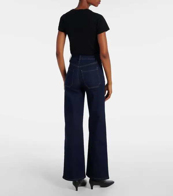 FRAME Le Slim Palazzo Wide-leg Jeans