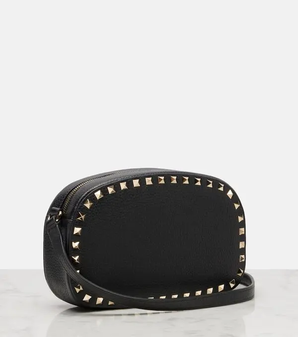 Valentino Garavani Rockstud Small Shoulder Bag - Black
