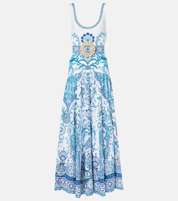 Camilla Isnik Lullaby Cotton Jersey Maxi Dress