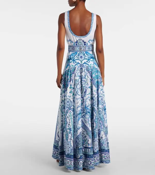 Camilla Isnik Lullaby Cotton Jersey Maxi Dress
