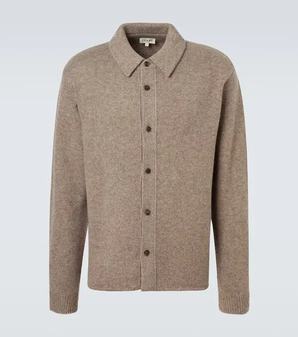 FRAME Yak And Wool Cardigan