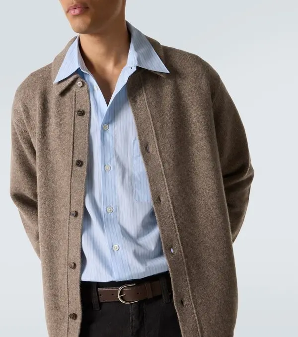FRAME Yak And Wool Cardigan