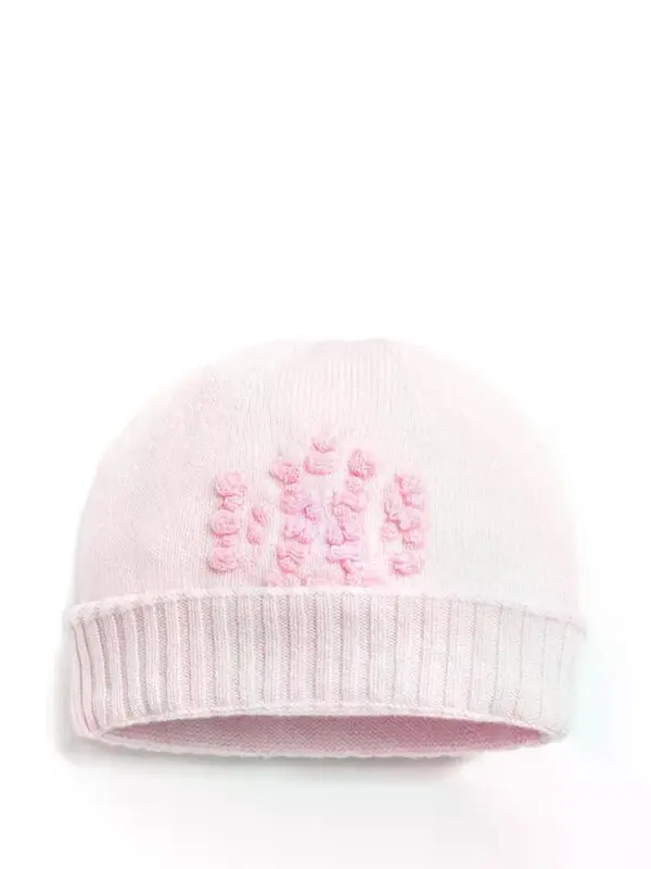 BARRIE Cashmere Beanie - Pink