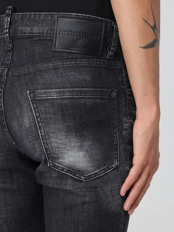 Dsquared2 Skinny Fit Jeans - Black