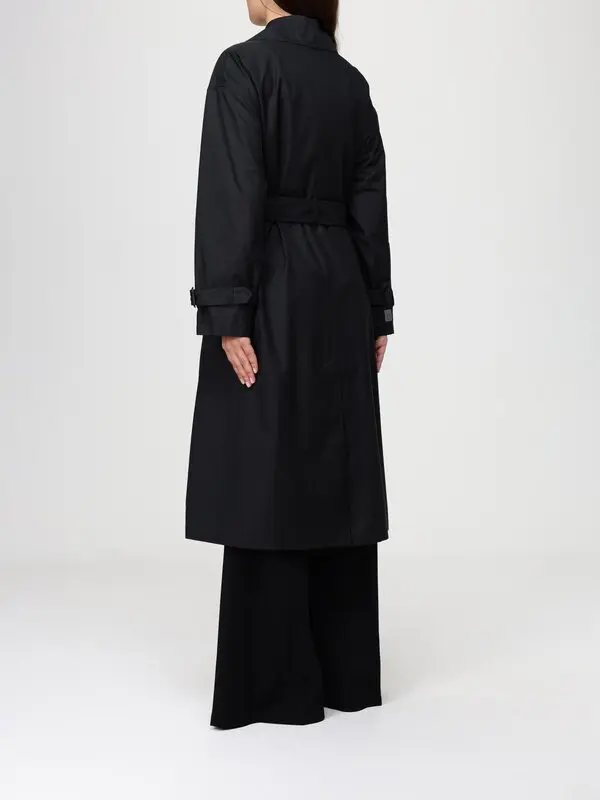 Max Mara Double-breasted Belted Trench Coat - Black