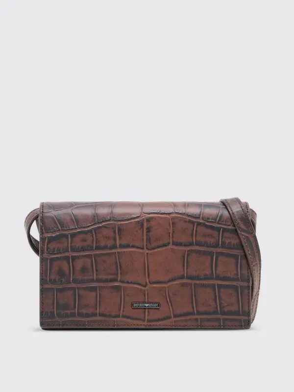 Emporio Armani Shoulder Bag - Brown