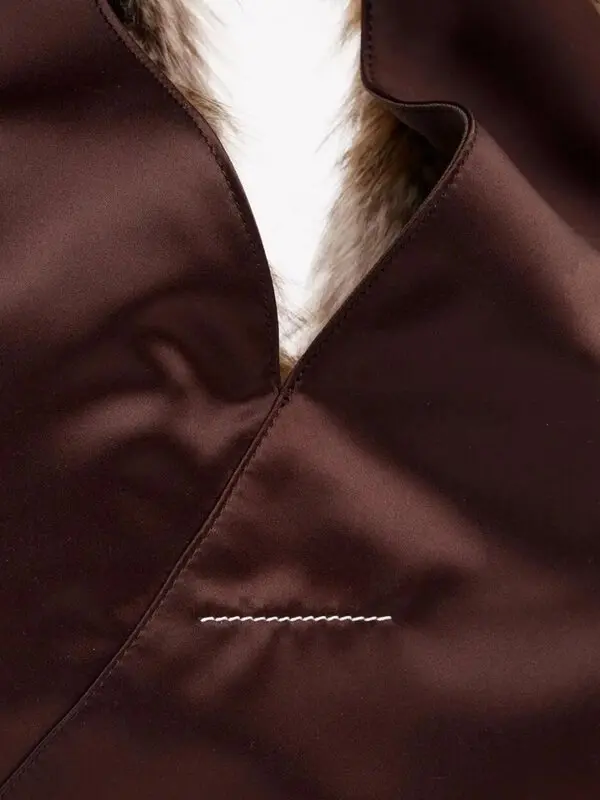 MAISON MARGIELA Faux Fur Tote Bag - Multicolor